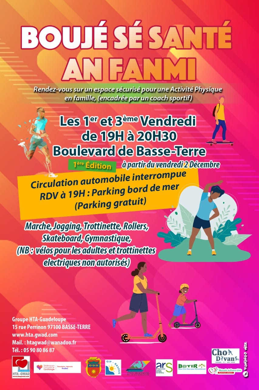 Boujé sé santé an fanmi - Site web de la Mairie de Basse-Terre
